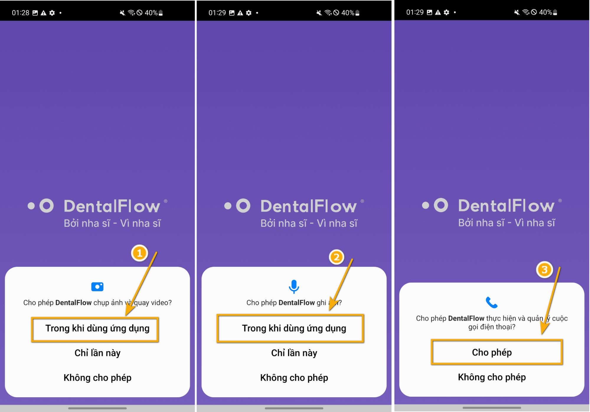 Hướng dẫn cài đặt App DentalFlow - DentalFlow
