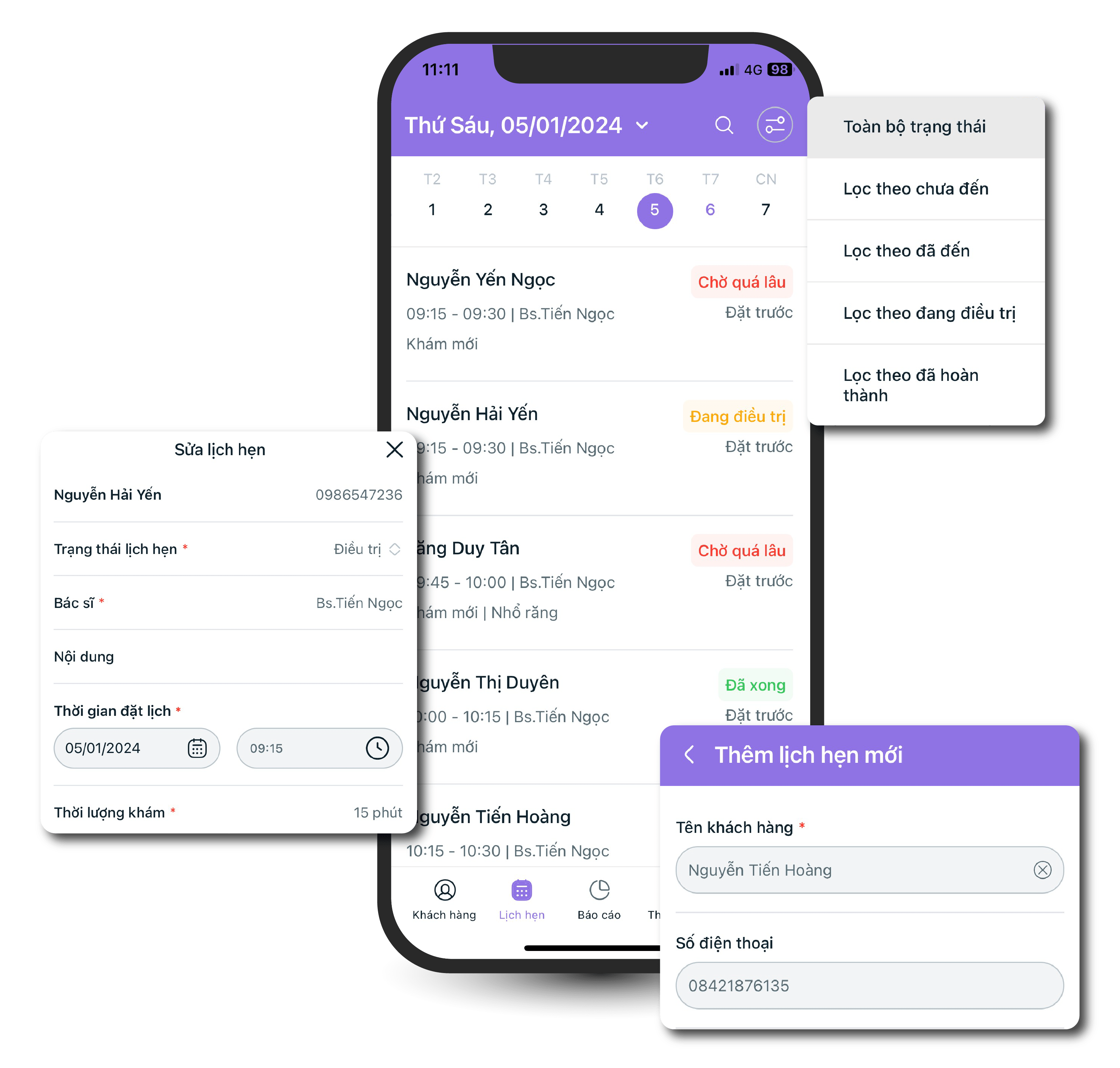 Phần mềm quản lý phòng khám nha khoa miễn phí DentalFlow - DentalFlow